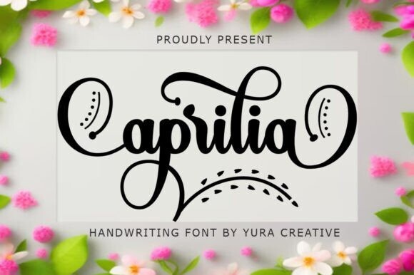 Aprilia Script Font - Free Font