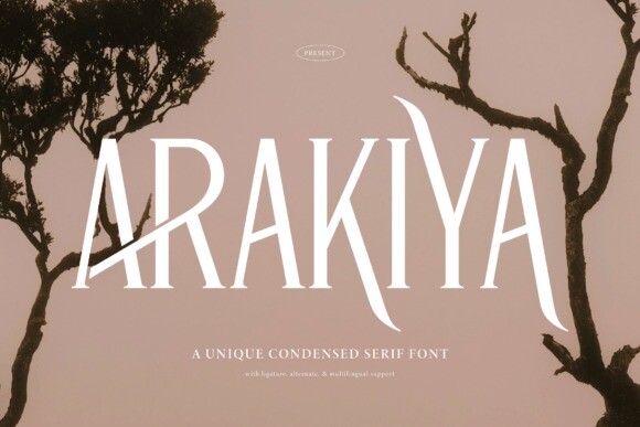 Arakiya Font - Free Font