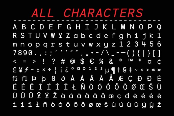 Barney Mono Font - Free Font