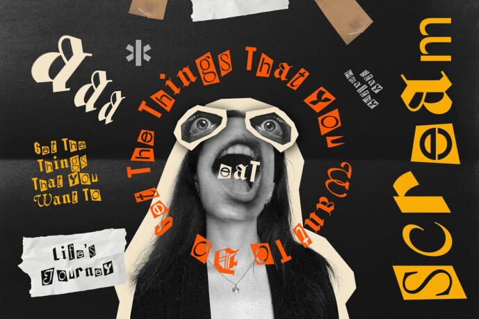 Benji Collage Font - Free Font