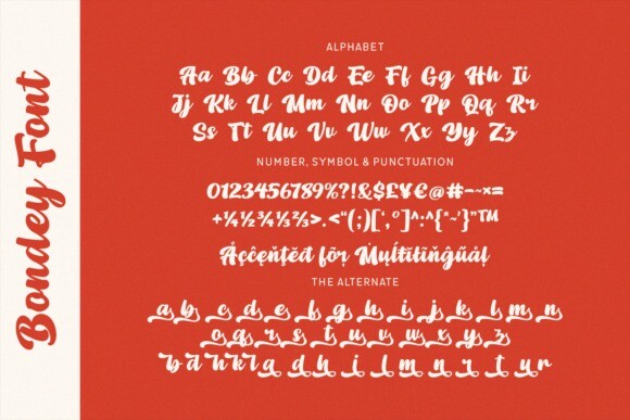 Bondey Font - Free Font