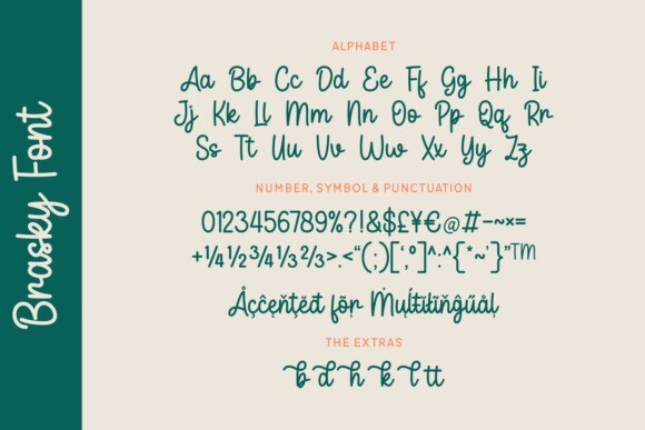 Brasky Font - Free Font