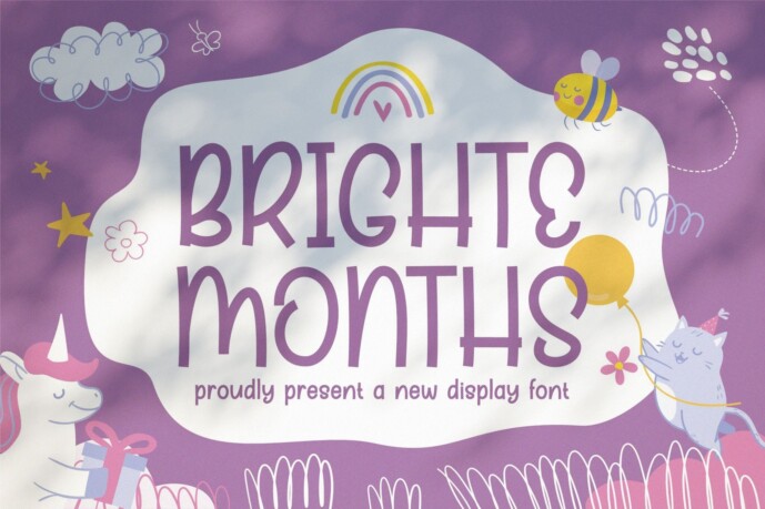 Bright Month Font - Free Font