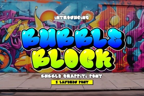 Bubble Block Font - Free Font