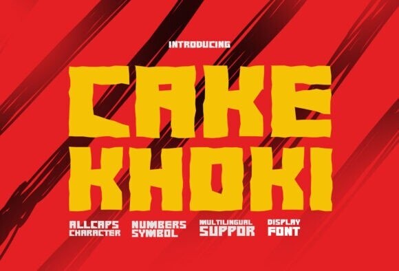 Cake Khoki Font - Free Font