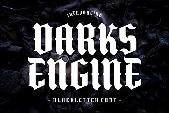 Darks Engine Font - Free Font
