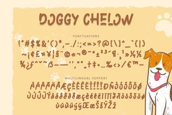 Doggy Chelow Font - Free Font