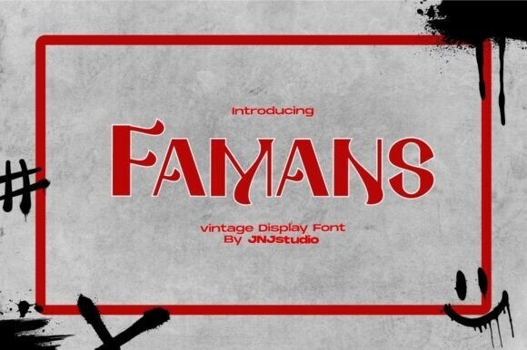 Famans Font - Free Font