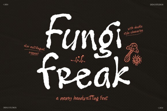 Fungi Freak Font - Free Font
