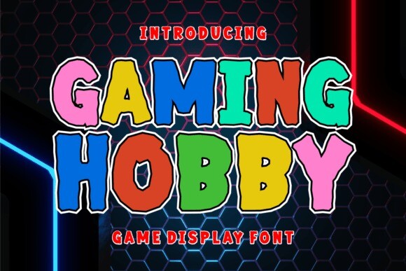 Gaming Hobby Font - Free Font