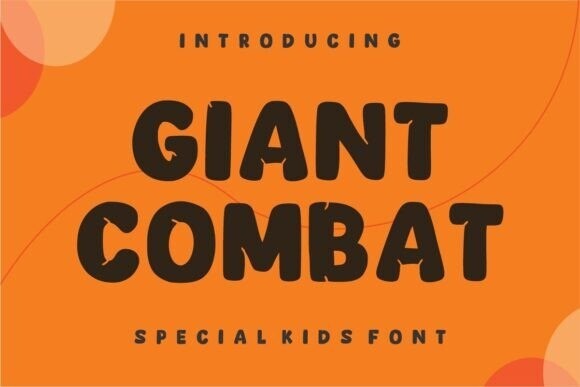 Giant Combat Font - Free Font