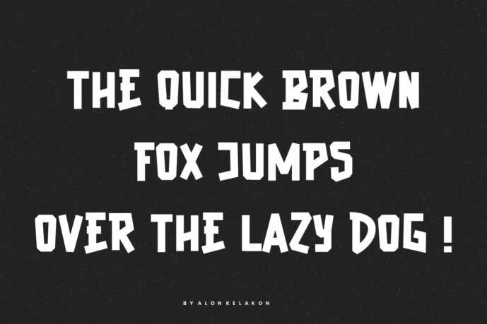 Grunge Block Font - Free Font