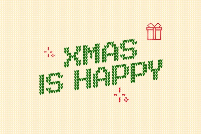 Hohoho Sweater Font - Free Font