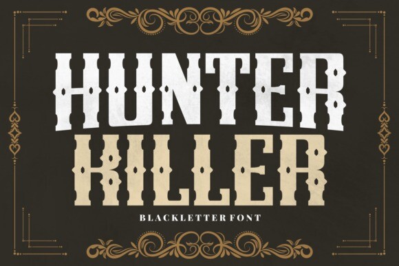 Hunter Killer Font - Free Font