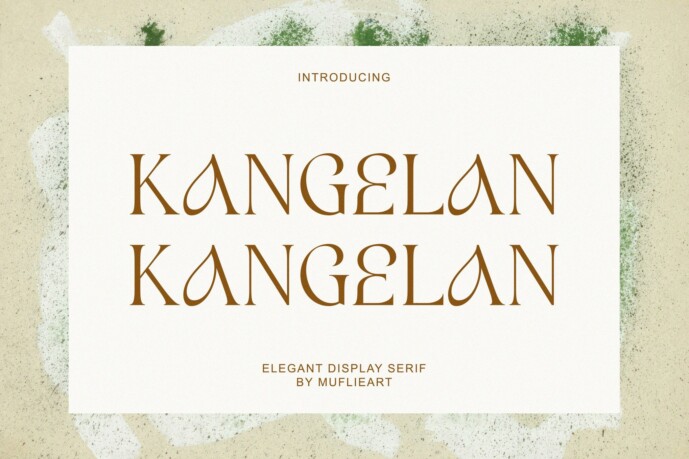Kangelan Font - Free Font