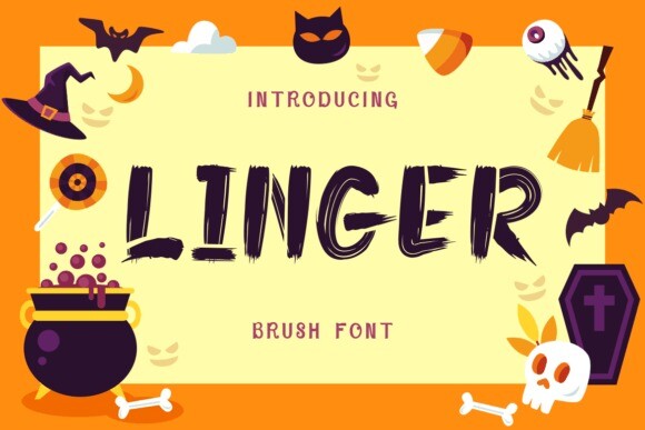 Linger Brush Font - Free Font