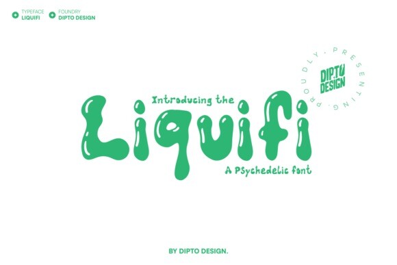 Liquifi Font - Free Font