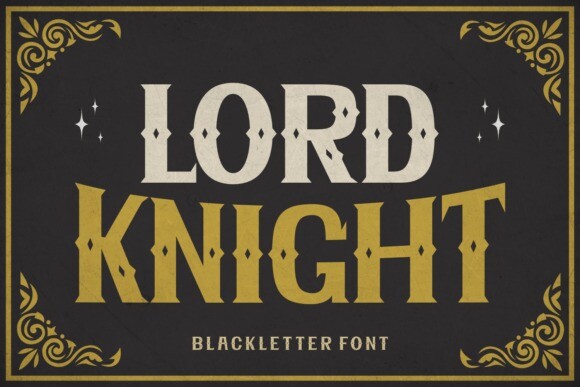 Lord Knight Font - Free Font