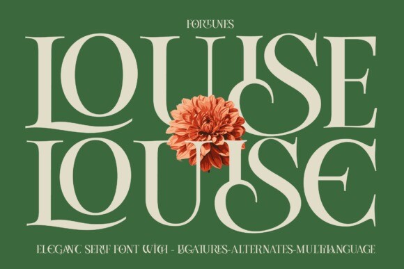 Louise Font - Free Font