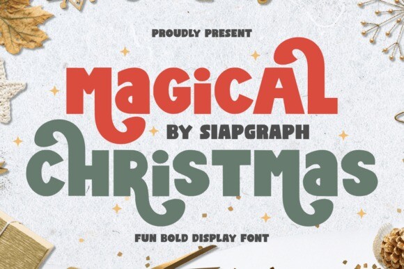 Magical Christmas Font - Free Font