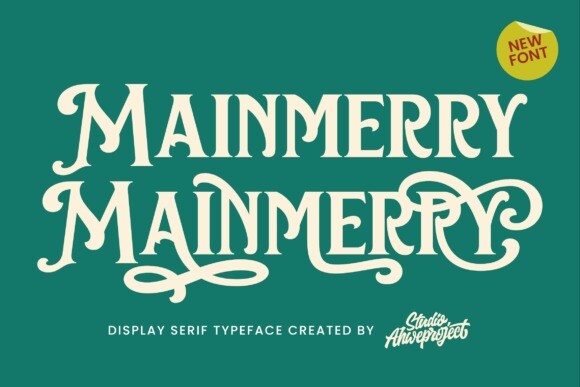 Mainmerry Font - Free Font