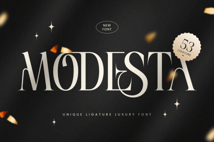 Modesta Font - Free Font
