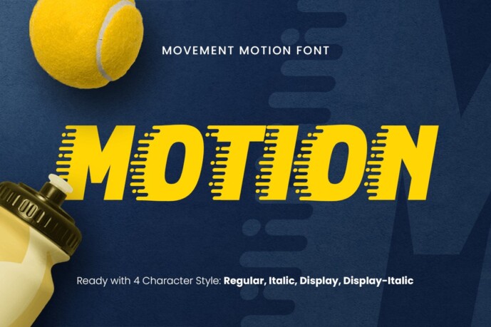 Motion Font - Free Font