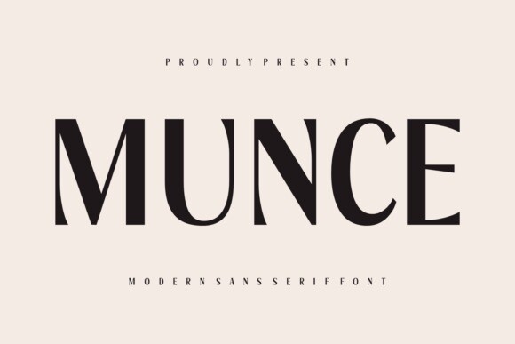 Munce Font - Free Font