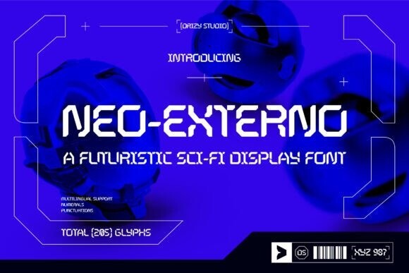Neo-externo Font - Free Font