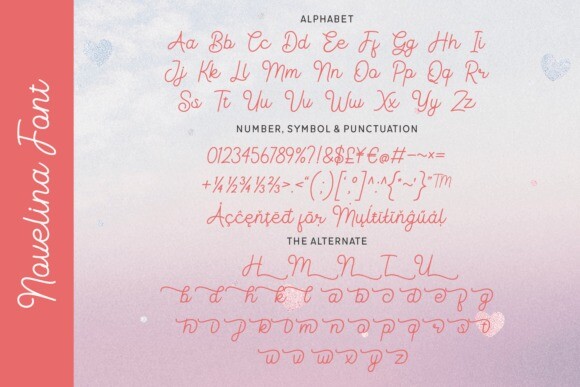 Novelina Font - Free Font