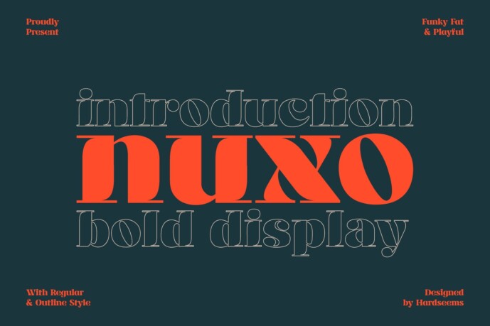 Nuxo Font - Free Font