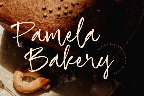 Pamela Bakery Font - Free Font