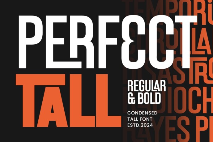 Perfect Tall Font - Free Font