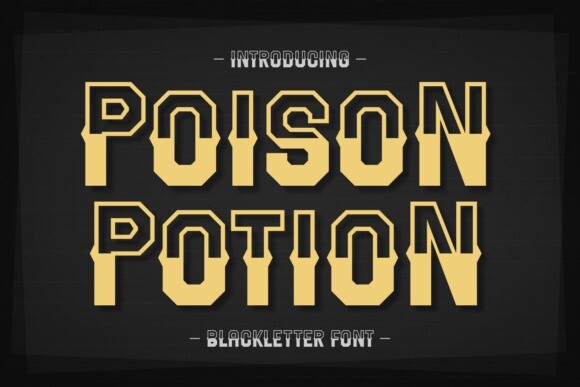 Poison Potion Font - Free Font