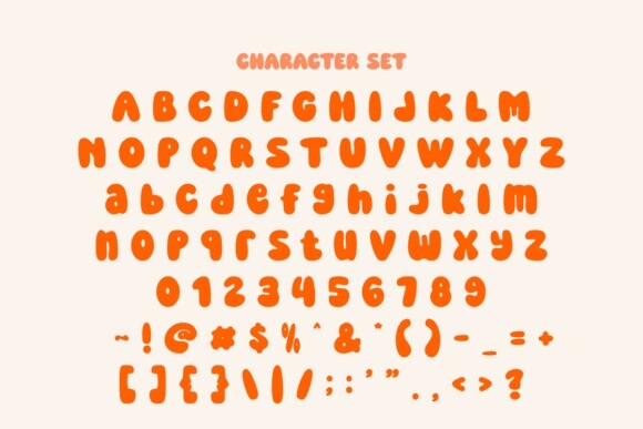 Pretty Bubble Font - Free Font
