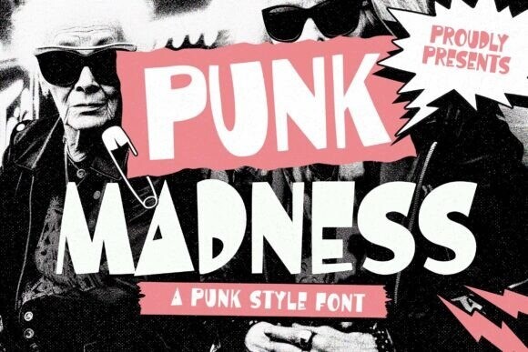 Punk Madness Font - Free Font