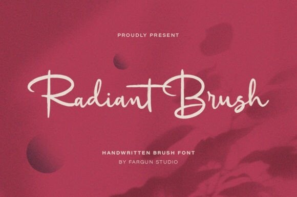 Radiant Brush Font - Free Font