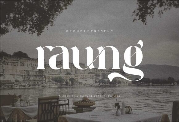 Raung Font - Free Font