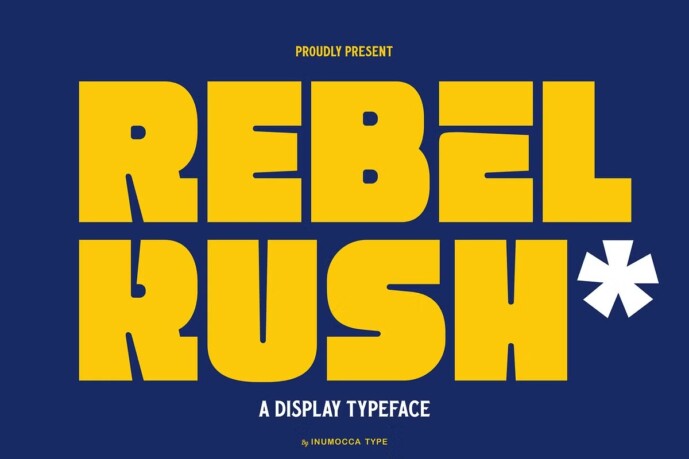Rebel Rush Font - Free Font