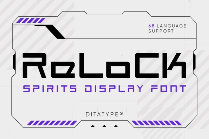 Relock Font - Free Font