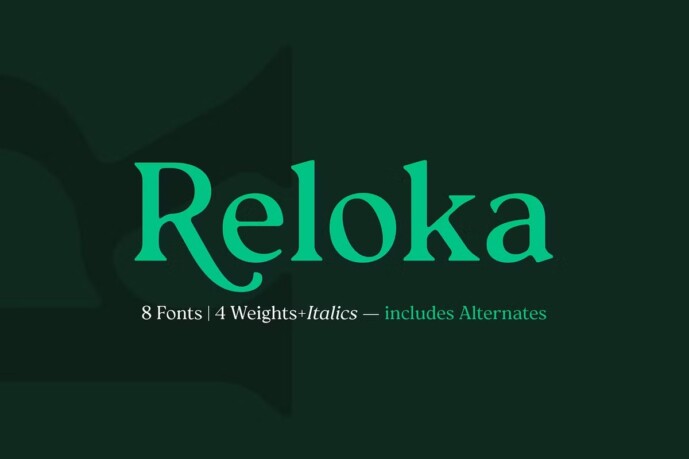Reloka Font Family - Free Font