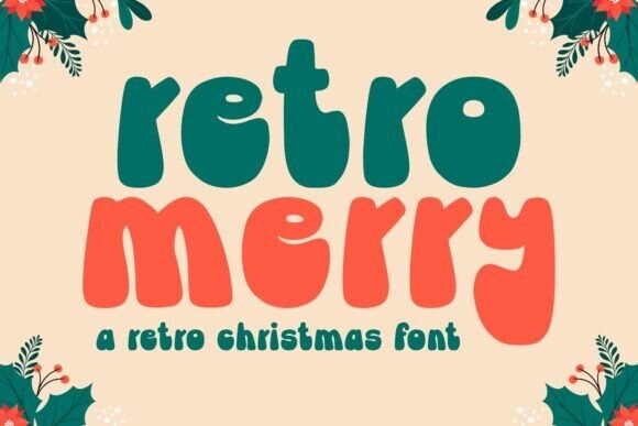 Retro Merry Font - Free Font