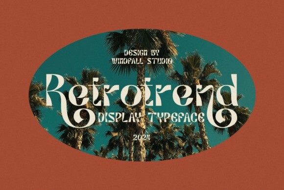 Retrotrend Font - Free Font