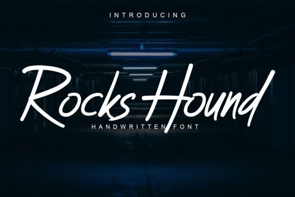 Rocks Hound Font - Free Font