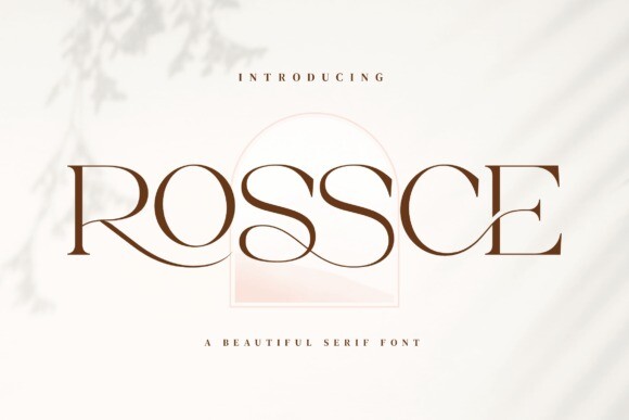 Rossce Font - Free Font