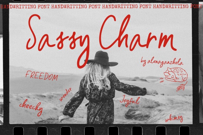 Sassy Charm Font - Free Font