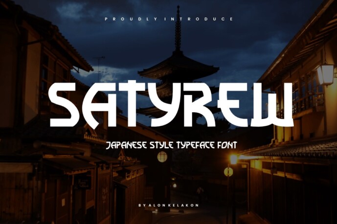 Satyrew Font - Free Font