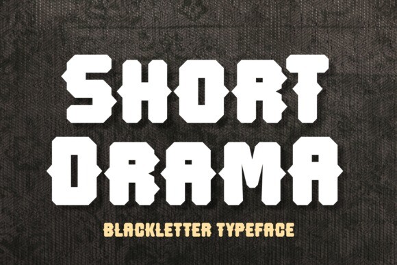 Short Drama Font - Free Font