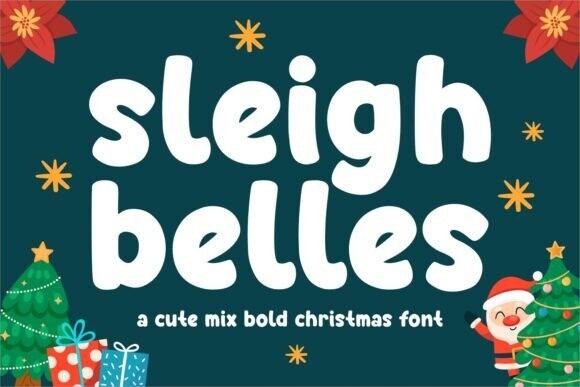 Sleigh Belles Font - Free Font
