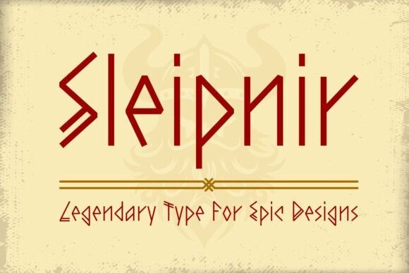 Sleipnir Font - Free Font